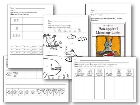 Bon appétit monsieur lapin - Dessine-moi une histoire