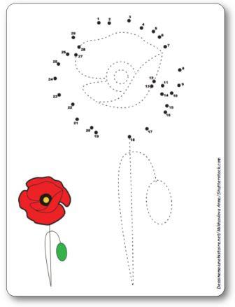 Jeux de points à relier : c'est l'été ! - Jeu de points à points faciles