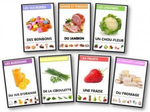 Jeux des 7 familles gratuits à imprimer sur les animaux, la nourriture