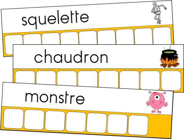L'atelier des mots spécial Halloween - Atelier d'écriture d'Halloween