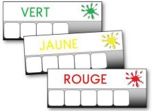 Les dominos des couleurs - Jeu de dominos sur les couleurs à imprimer