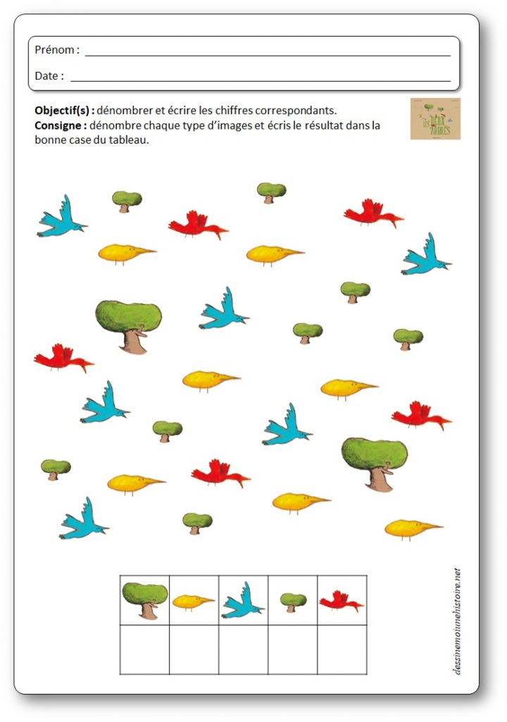 Les deux arbres d'Elisabeth Brami - Exploitation pédagogique MS/GS