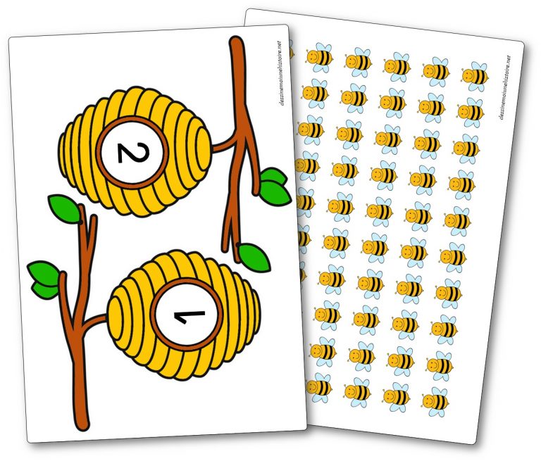 Compter le nombre d'abeilles - un jeu de numération pour la moyenne section