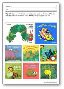 La chenille qui fait des trous - Exploitation pédagogique PS/MS/GS