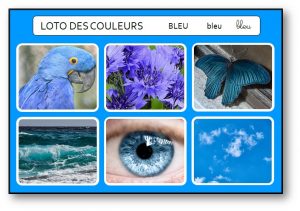 Le loto des couleurs - Jeu pour s'initier aux couleurs en maternelle
