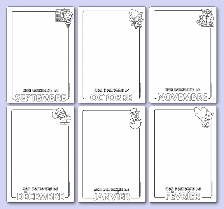 Le cahier du bonhomme en maternelle PS MS GS - Objectifs et explications