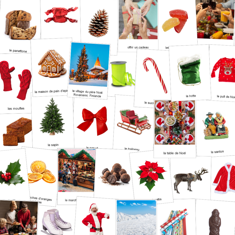 Loto de Noël à imprimer gratuitement, Loto Noël maternelle